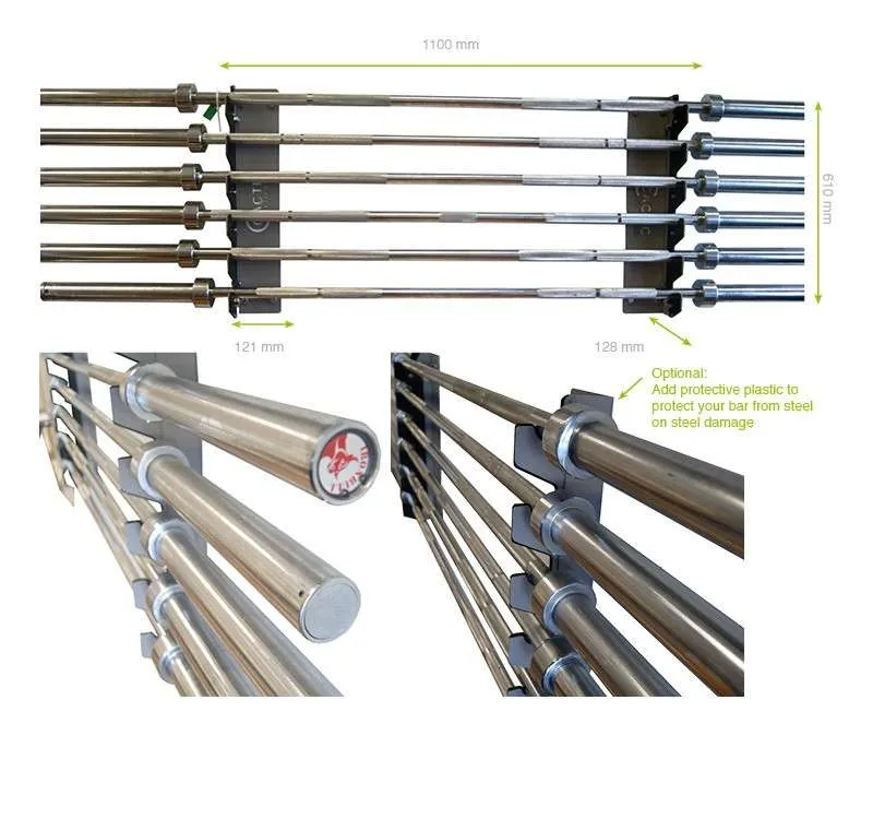 Wall Mount Bar Rack