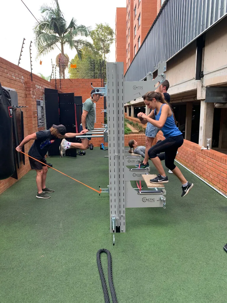 School Gym for sporting codes & general fitness. modular, expandable ...